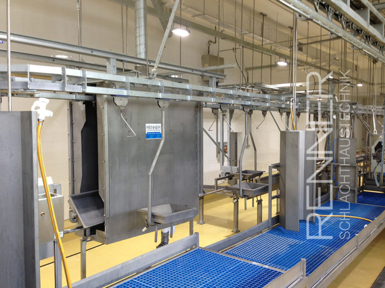Pig Slaughtering | Renner Schlachthaustechnik